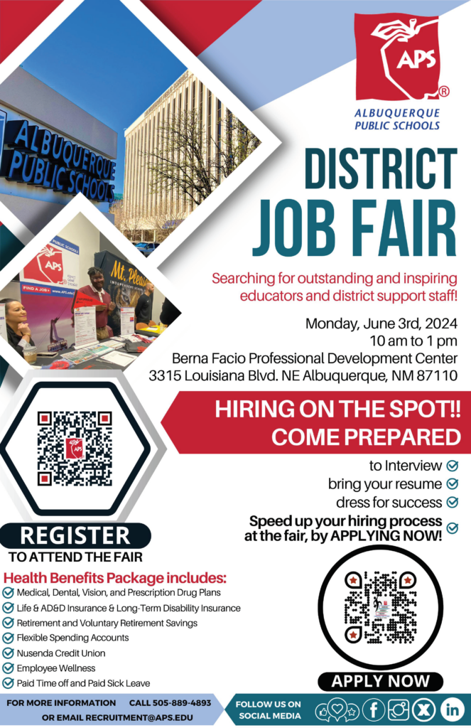 District Job Fair - Workforce Connection of Central New Mexico