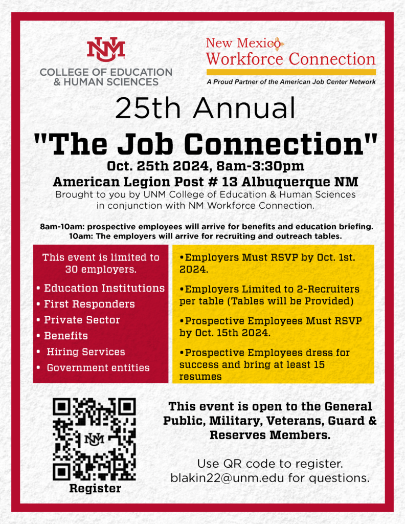 UNM Job Connection - Workforce Connection of Central New Mexico